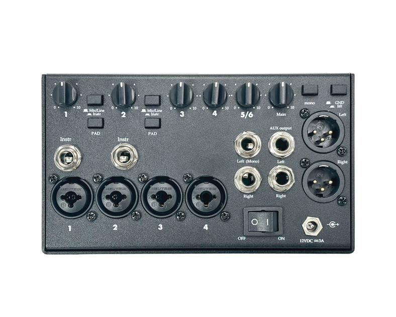 Elite Acoustics (EAE) StompMix 6-2 Six Digital pedalboard mixer | shop ...